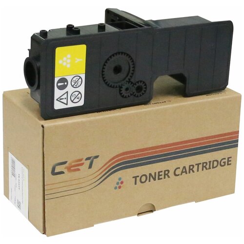 Тонер-картридж (PK208) TK-5240Y для KYOCERA ECOSYS P5026cdn/M5526cdn (CET) Yellow, 45г, 3000 стр, CET8996Y