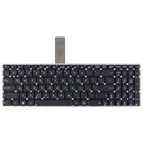 Клавиатура для Asus X550, X501A, X550CC, F552CL, X501U, X550CL, X550LB, X501, X550LN, X550JK, X550VC, X552CL, X552MJ и др черная без рамки