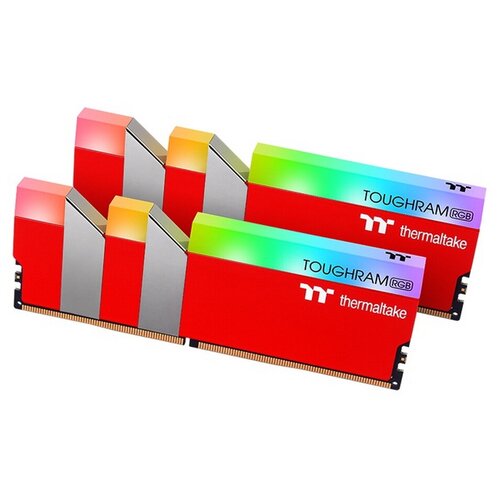 Оперативная память 16GB Thermaltake DDR4 3600 DIMM TOUGHRAM RGB Racing Red Gaming Memory RG25D408GX2-3600C18A (2x8GB)