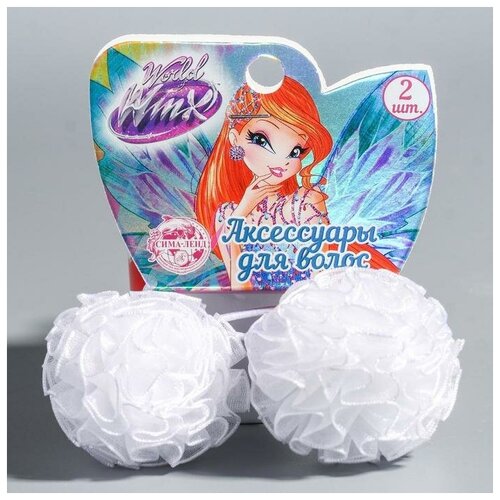 Бант-резинка, 3,5 см, "Блум", WINX (1шт.)