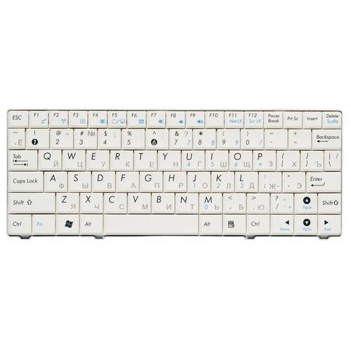 Клавиатура для ноутбуков Asus EEE PC 900HA RU, White