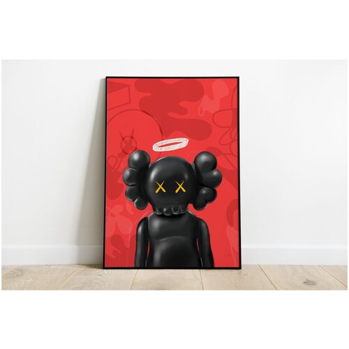 Плакат "KAWS" / Формат А3+ (33х48 см) / Постер для интерьера / Без рамы