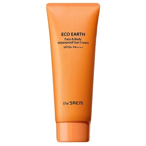 The Saem Солнцезащитный крем водостойкий Eco Earth Face & Body Waterproof Sun Cream SPF50+ PA++++, 100г