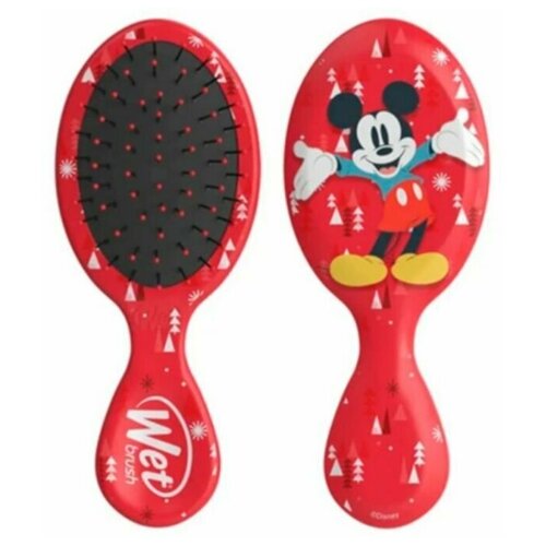 Wet Brush, Щетка для волос Mini Detangler Holiday Joy, Mickey