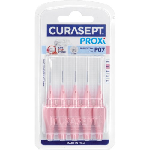 Curasept Proxi Prevention Ёршики межзубные P07 розовые 6 шт