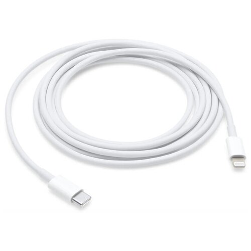 Kабель для iPhone POPSO USB-C/Lightning зарядка 1 м, белый