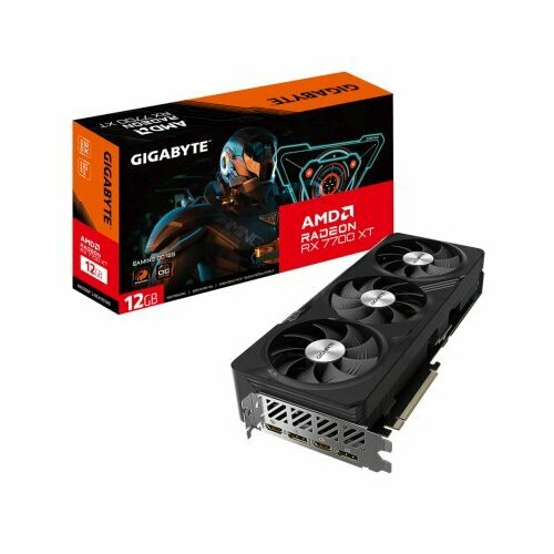Видеокарта GigaByte AMD Radeon RX 7700 XT 12Gb GV-R77XTGAMING OC-12GD