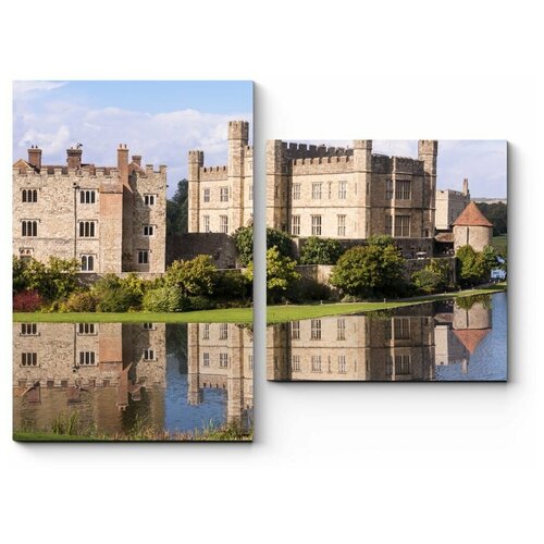 Модульная картина Лидский Замок-Крепость Англии50x38