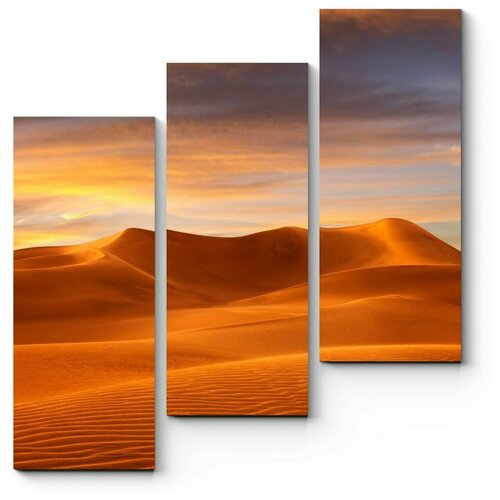 Модульная картина Золотая пустыня 90x96