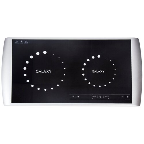 Плита настольная индукционная GALAXY GL 3056 черн./серебр, 2 конф.
