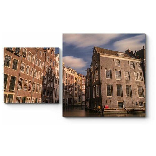 Модульная картина Прекрасный Амстердам 60x36