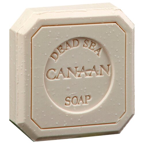 Canaan / Антисептическое целебное минеральное мыло с Солью Мертвого моря, Подорожником и маслом Оливы,100гр