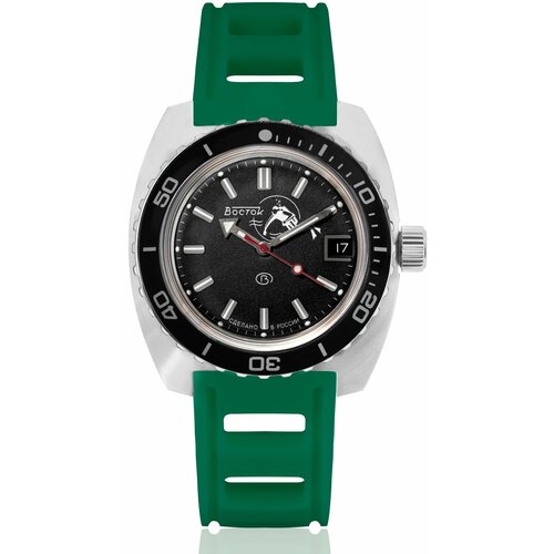 Наручные часы Восток Амфибия Мужские Амфибия 170600, зеленый