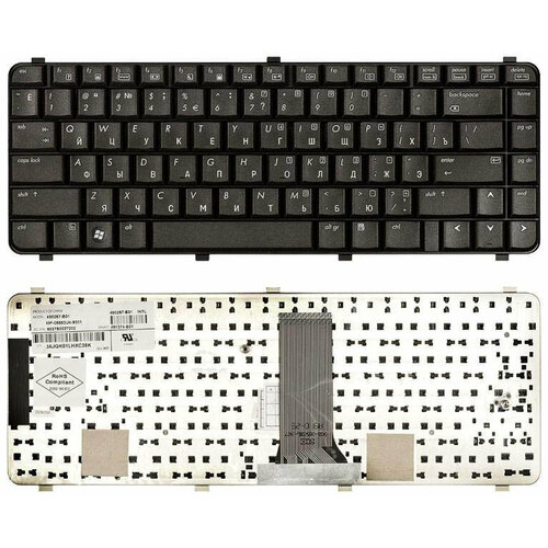 Клавиатура для HP 491274-251 черная