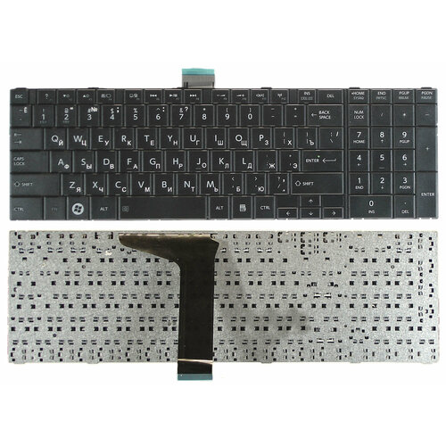 Клавиатура для Toshiba Satellite C75-A-10R черная