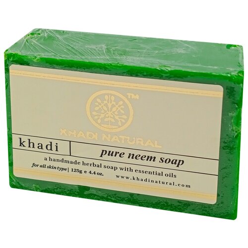 Натуральное мыло с нимом Khadi Natural | Кади Нейчерал 125г