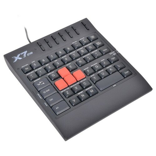 Игровая клавиатура A4Tech X7-G100 Black USB черный