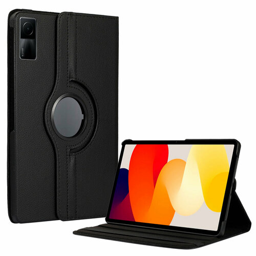 Чехол для планшета Redmi Pad SE (11 дюймов), с подставкой / поворотный 360 градусов (черный)