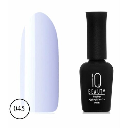 IQ Beauty Гель-лак для ногтей каучуковый №045, Wavy parro 10мл