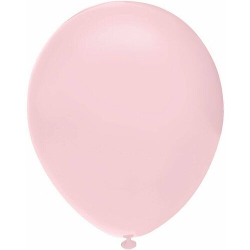 Шарики воздушные (12'/30 см) Макарунс, Нежно-розовый (828), пастель, 50 шт. набор шаров на праздник