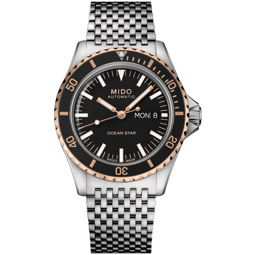 Наручные часы Mido Ocean Star Ocean Star Tribute M026.830.21.051.00, черный, серебряный