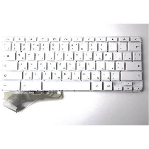 Клавиатура для HP 14-ak Белая p/n: 9Z. NBTSQ.00R, 777668-251