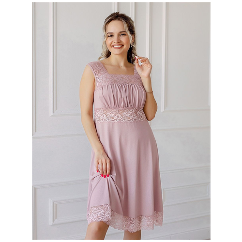 Сорочка Текстильный Край, размер 48, розовый