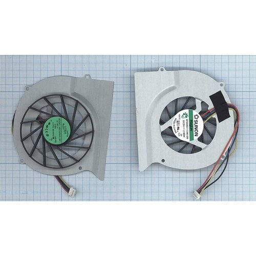 Вентилятор (кулер) для Asus N82N (4-pin)