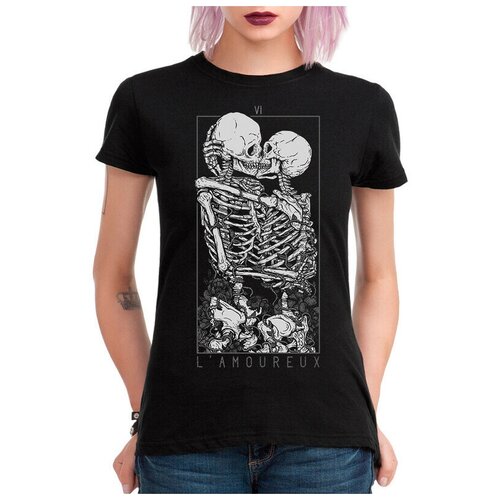 Футболка DS Apparel, размер 2XL, черный