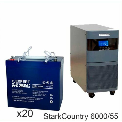 Stark Country 6000 Online, 12А + ETALON CHRL 12-55