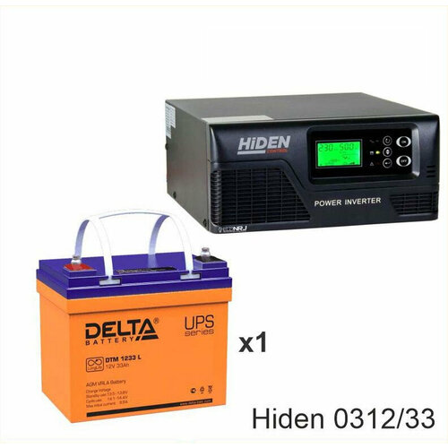 ИБП Hiden Control HPS20-0312 + Delta DTM 1233 L