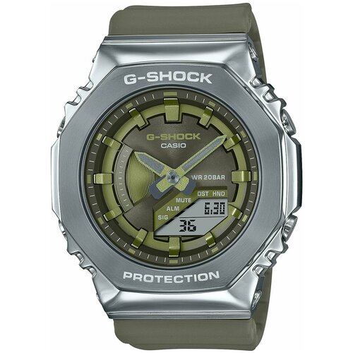 Наручные часы CASIO G-Shock GM-S2100-3AER, зеленый