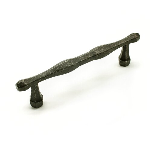 Ручка-скоба Giusti, Железо черное, 96/126 мм, Аутентик, Италия