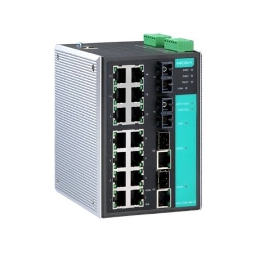 Коммутаторы до 1000Mbps MOXA EDS-518A-SS-SC