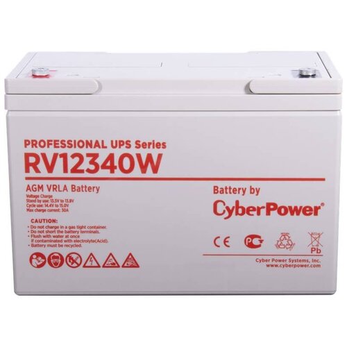 Аккумуляторная батарея CyberPower Professional UPS RV 12340W 12В 93 А·ч
