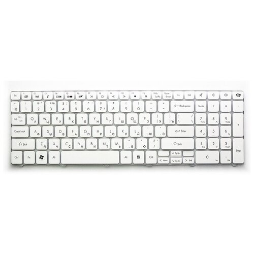 Клавиатура для ноутбука Acer Timeline 5810T, 5410T, 5820TG, 5536, 5750G (p/n: ZK6, ZR7, NSK-ALA0R)
