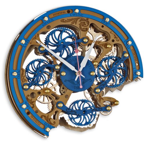 Часы Настенные Автоматон Bite 1682 Таурег с вращающимися шестеренками