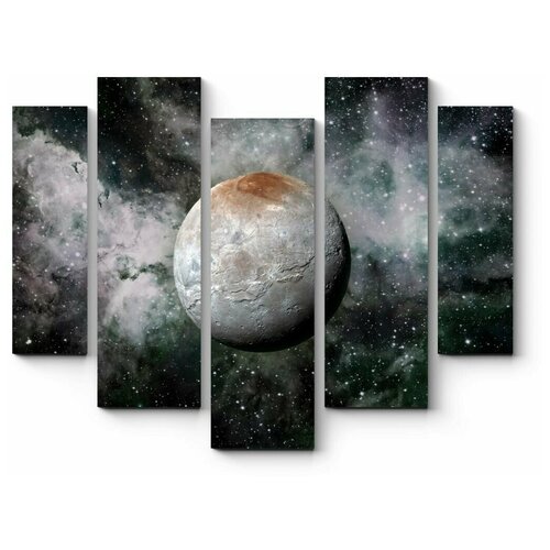 Модульная картина Спутник Плутона 131x106