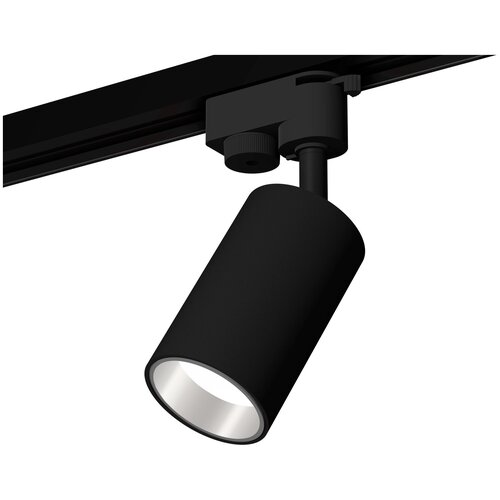 Комплект трекового светильника Ambrella XT6323022 SBK/PSL черный песок/серебро полированное MR16 GU5.3 (A2521, C6323, N6112)