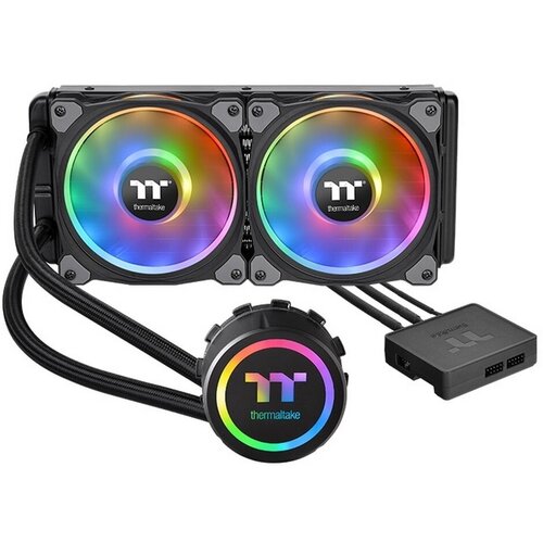 Жидкостная система охлаждения Thermaltake CL-W255-PL12SW-A Floe DX RGB 240 TT Premium Edition/All-In-One Liquid Cooling System/