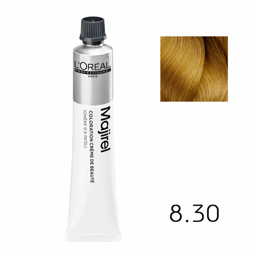 Краска для волос Majirel 8.30 50 мл L'Oreal Professionnel Majirel EU ABS HT/RC 8.30 14B V150 50 мл