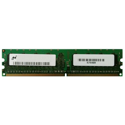 Оперативная память Micron 262.144 МБ DDR2 533 МГц DIMM MT4HTF3264AY-53EB2