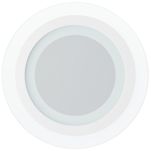 Светильник Sholtz LOS4212, LED, 12 Вт, 4200, теплый белый, цвет арматуры: белый, цвет плафона: белый