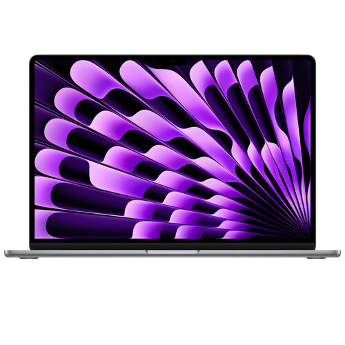 15.3" Ноутбук Apple MacBook Air 15 2024 2880x1864, Apple M3, RAM 8 ГБ, SSD 512 ГБ, Apple graphics 10-core, macOS, MRYN3LL/A, space gray, английская раскладка