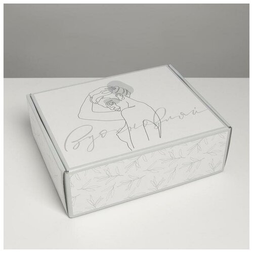 Коробка складная «Вдохновляй», 27 × 21 × 9 см