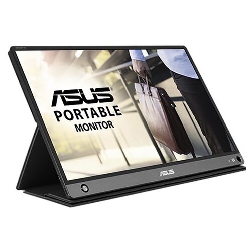 15.6" Монитор ASUS ZenScreen MB16AHP, 1920x1080, 60 Гц, IPS, серый