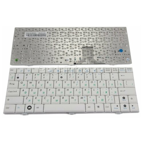 Клавиатура для ноутбука Asus 0KNA-0D3RU02, V103662AS1 (белая)