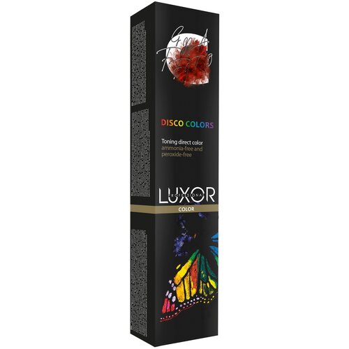 LUXOR Краситель прямого действия Disco Color, голубой, 100 мл