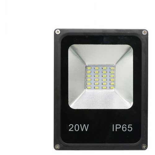 Светодиодный прожектор SMD 20W-IP65-220V - Цвет свечения: Белый 5500-6000K
