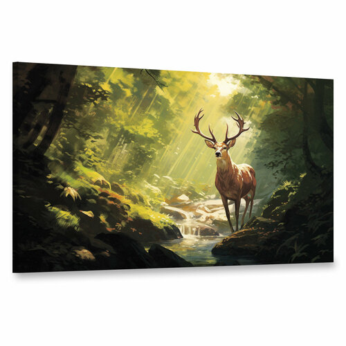 Интерьерная картина 100х60 "Охотничьи тропы"